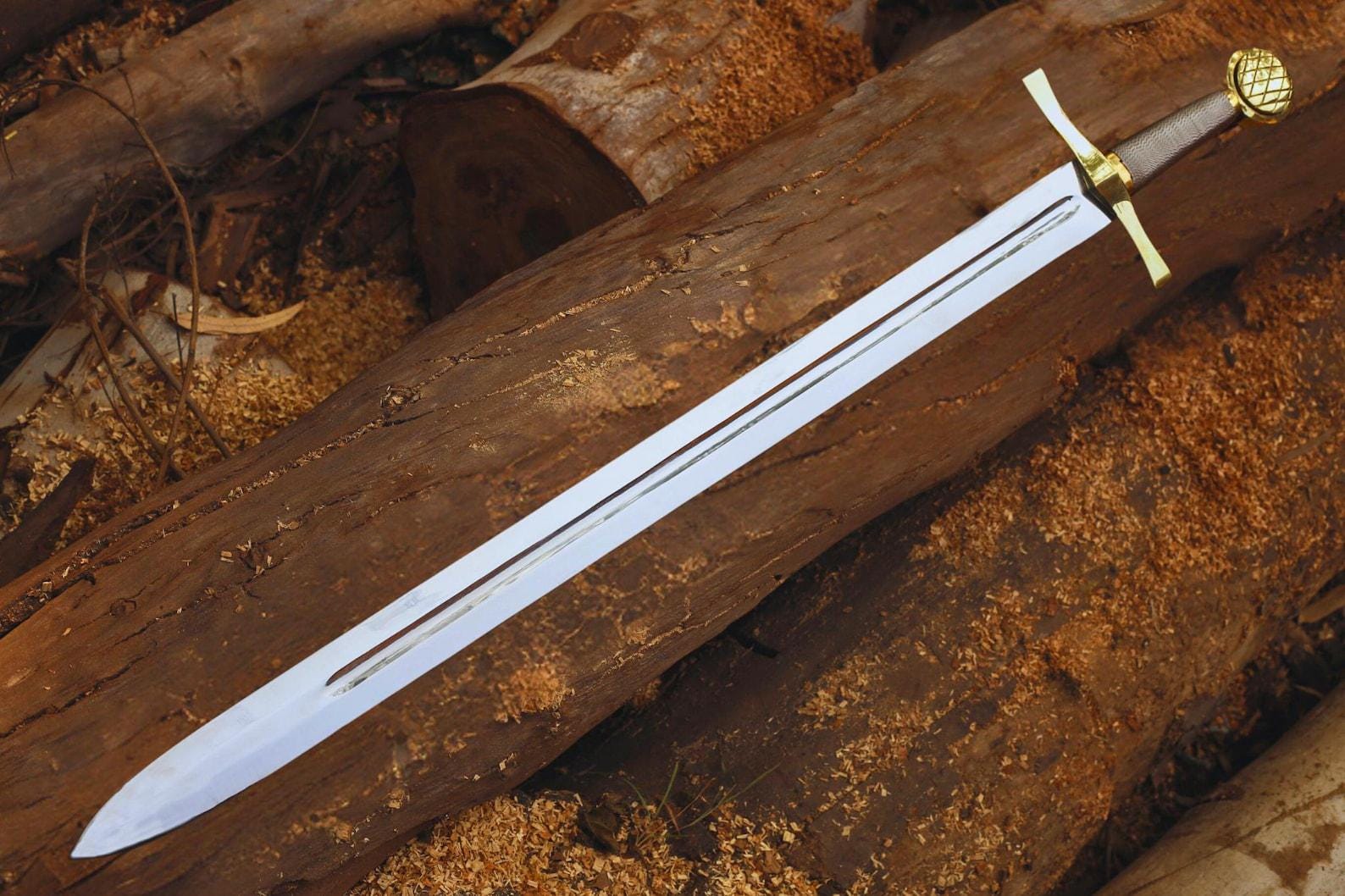 Hand-forged Excalibur Inspired Sword – Medieval Replica King Sword With ...