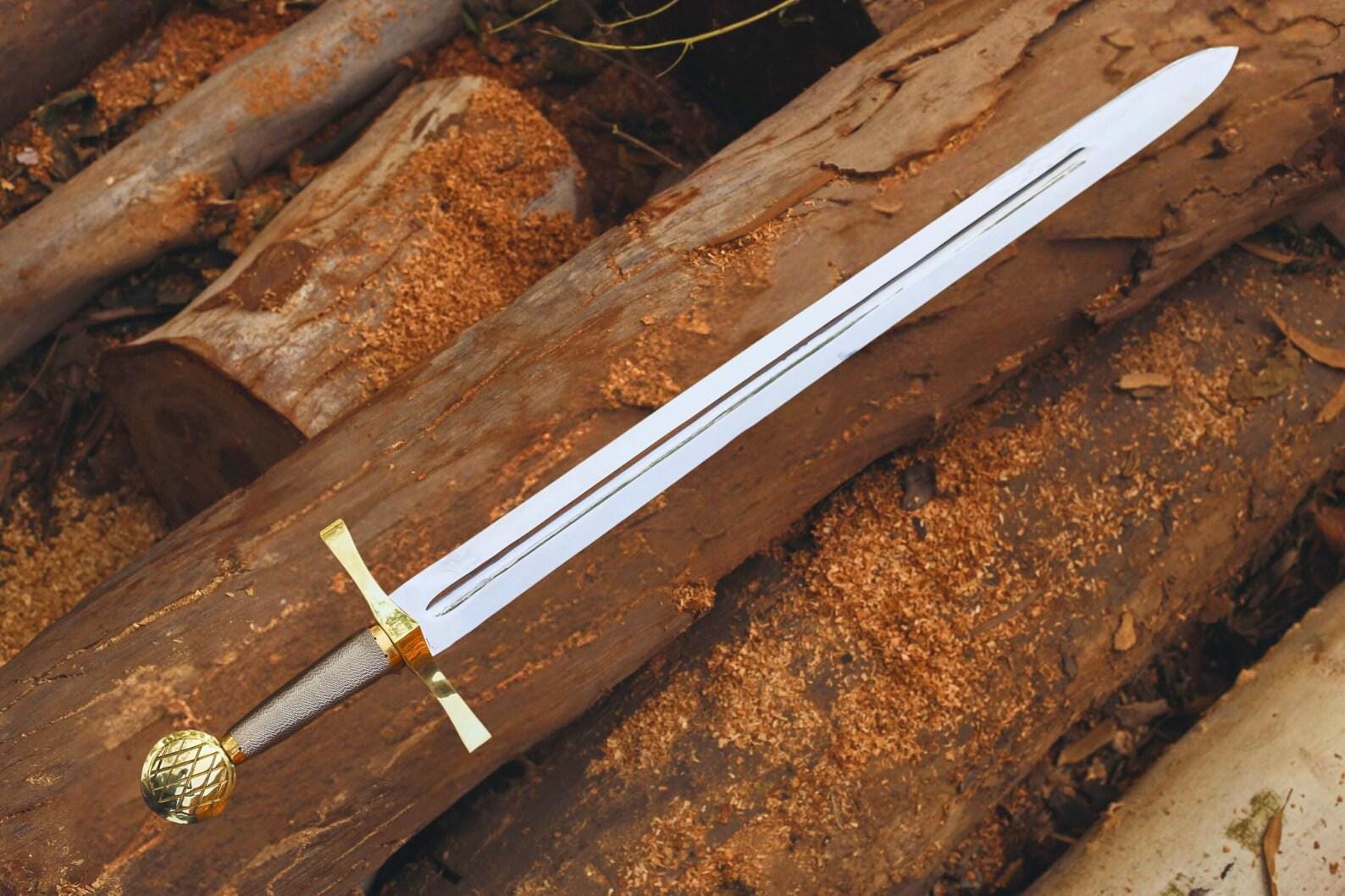Hand-forged Excalibur Inspired Sword – Medieval Replica King Sword With ...