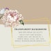 Watercolor Peony Clipart Flower Png Bundle Pink Boho Flowers Digital ...
