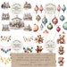 Watercolor Christmas Clipart Mega Bundle Winter Holidays - Etsy