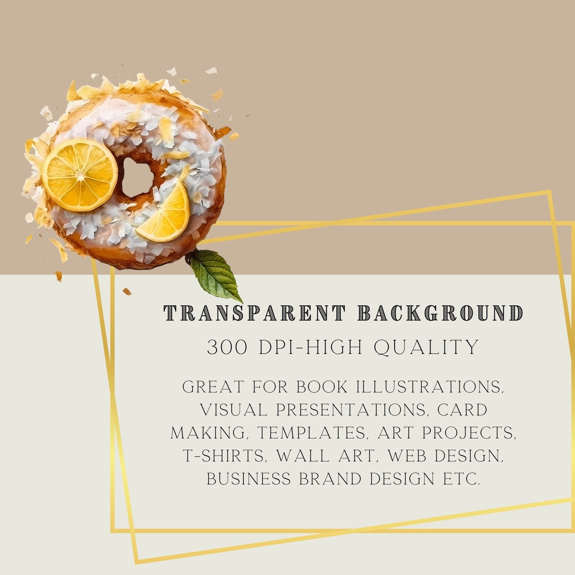 Watercolor Donut Clipart Bundle Sweet Bakery Food Clip Art - Etsy