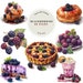 Waffles Clipart Bundle, Watercolor Food Clip Art, Sweet Bakery Images ...