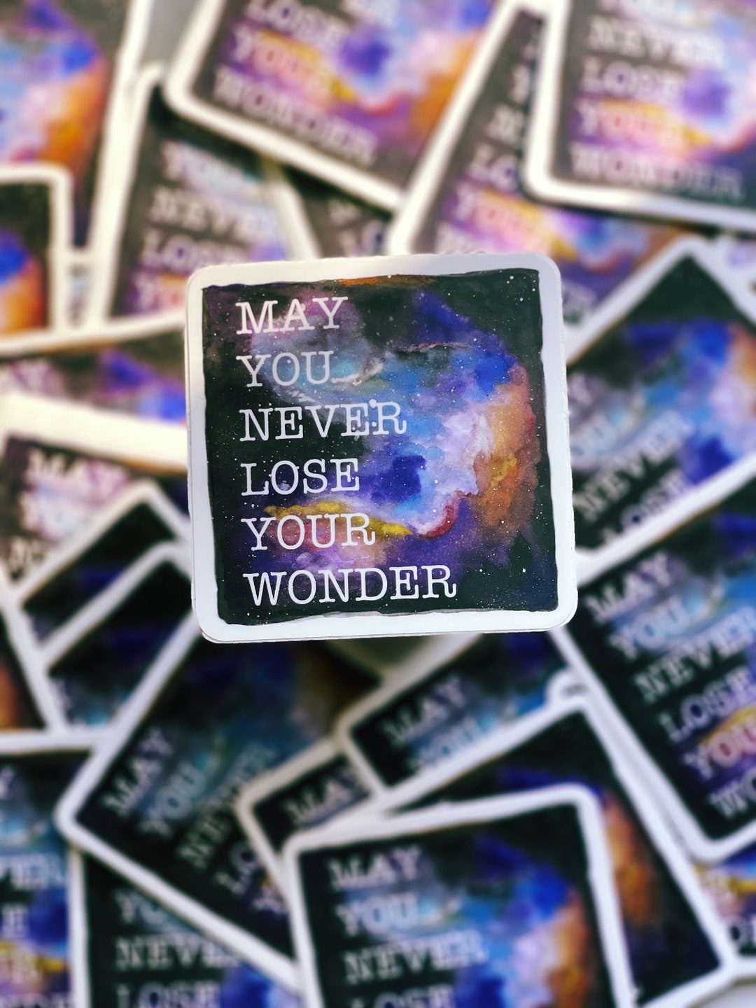 Wonder Vinyl Sticker - Etsy