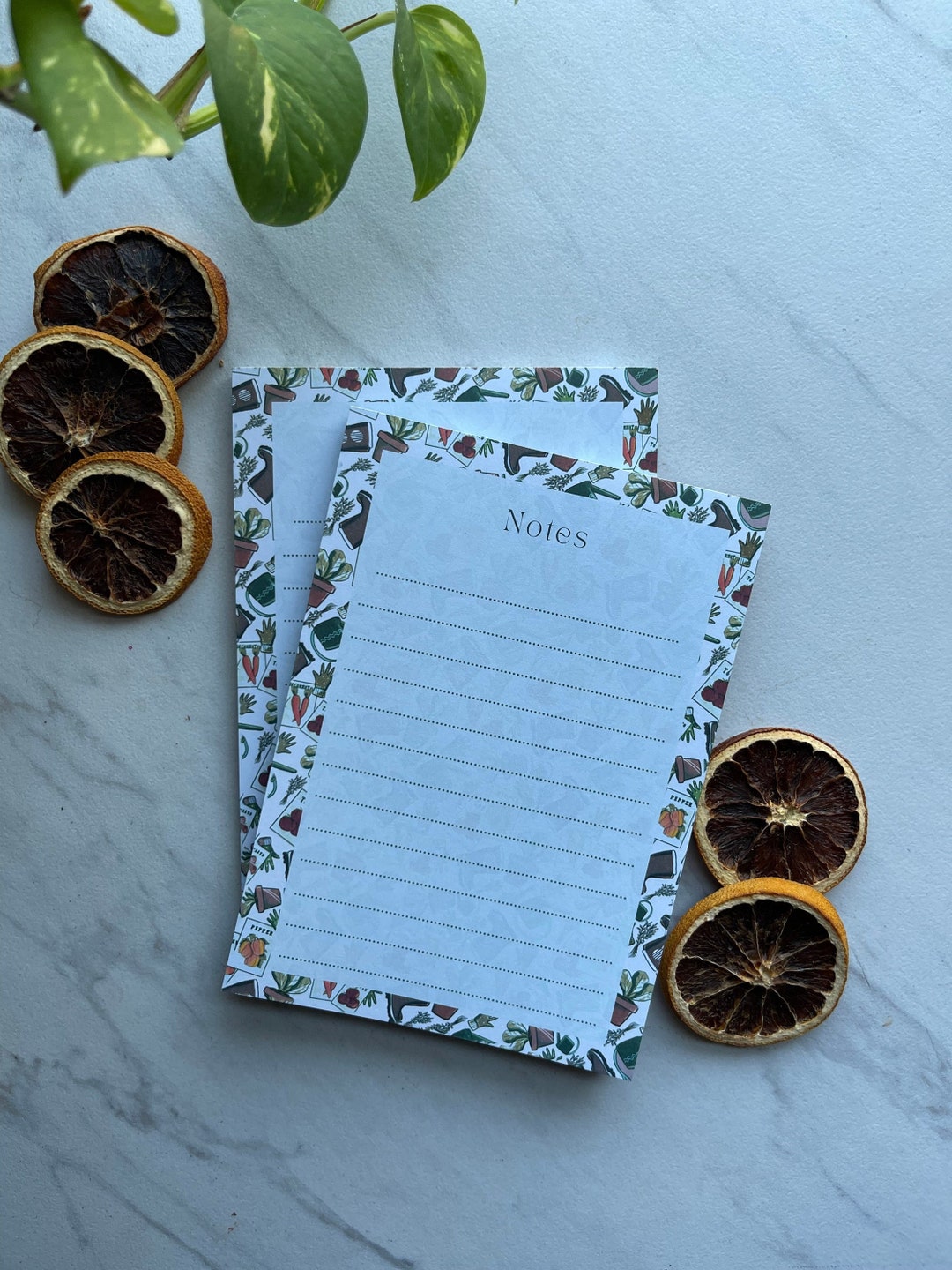 Gardening 5x7 Notepad With Magnet - Etsy