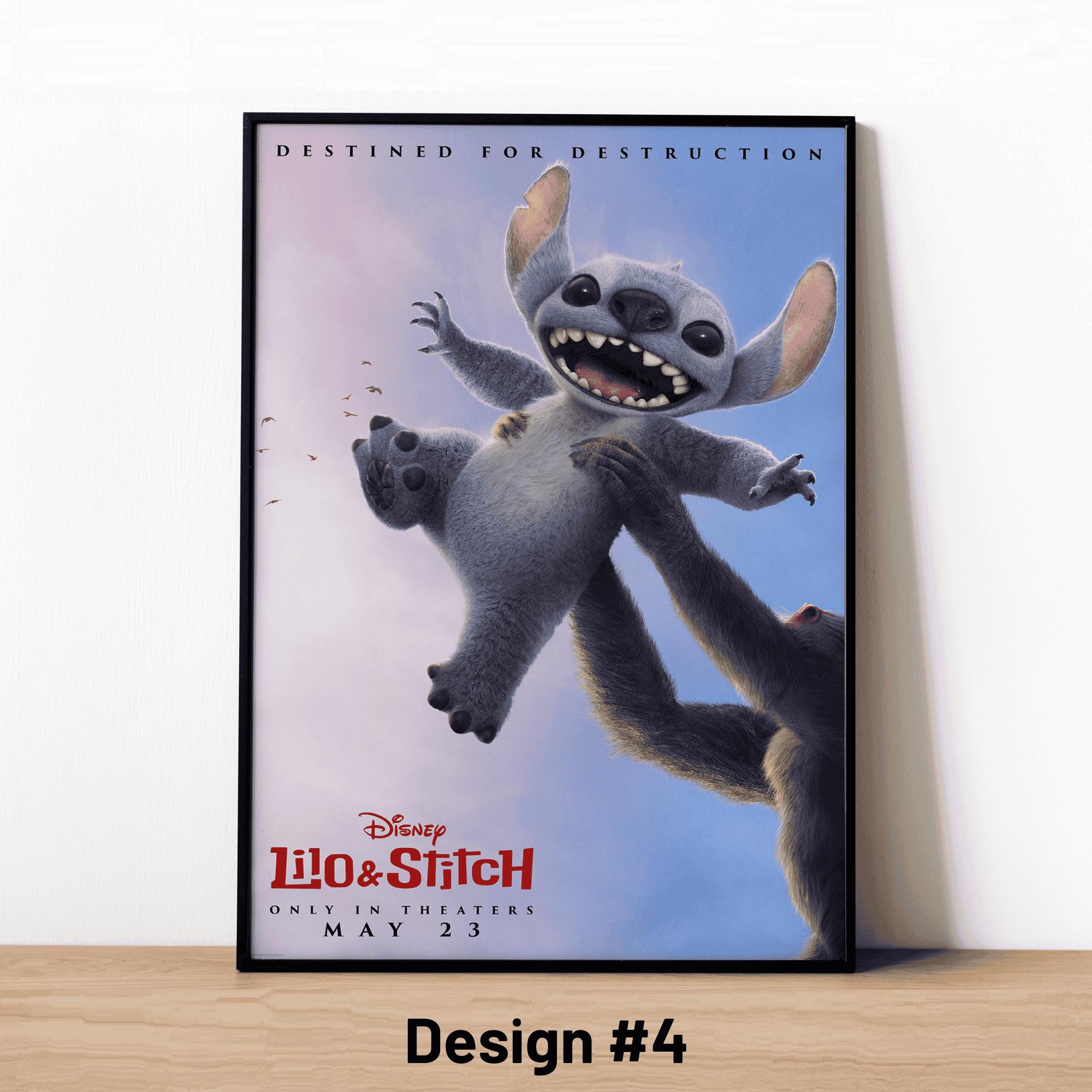 Lilo and Stitch Movie Poster Print, Animation Movie Gift, Lilo and ...