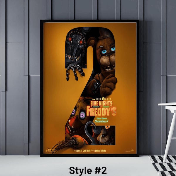 Five Nights at Freddys 1 Poster - Etsy