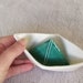Ceramic Paper Boat, Turquoise Ceramic Boat, Origami Boat, Handmade ...