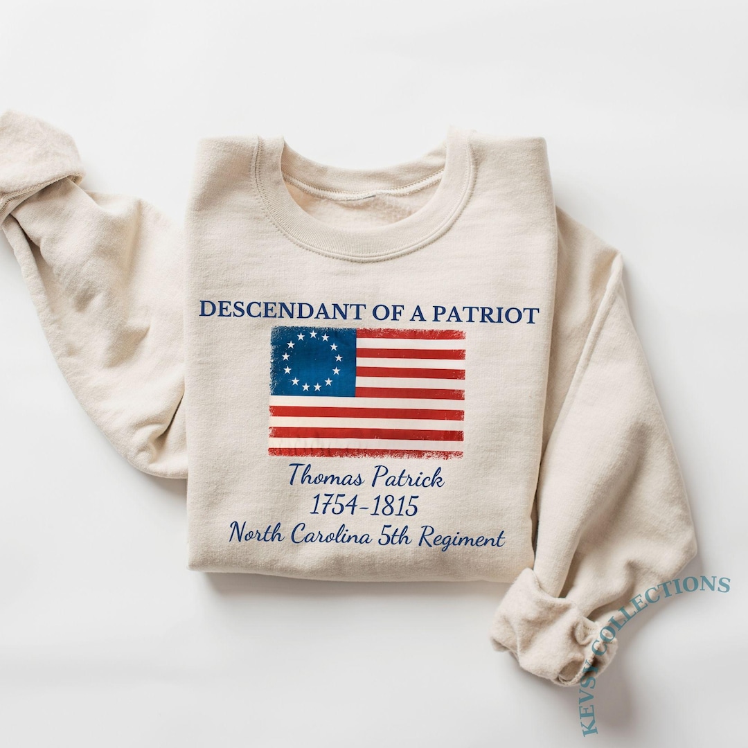 Custom Descendant of a Patriot Sweatshirt, Daughters of the American ...