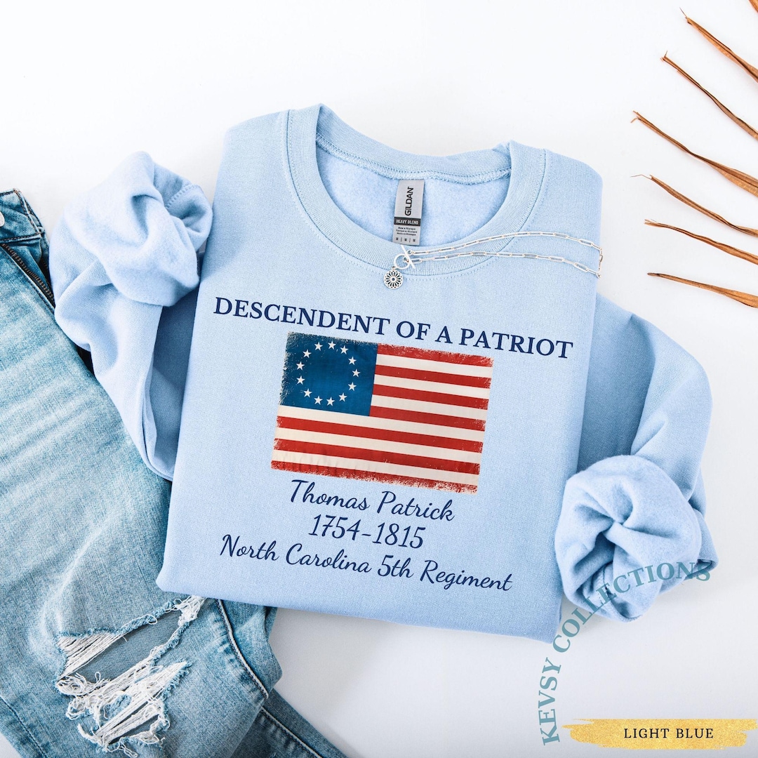 Custom Descendant of a Patriot Sweatshirt, Daughters of the American ...