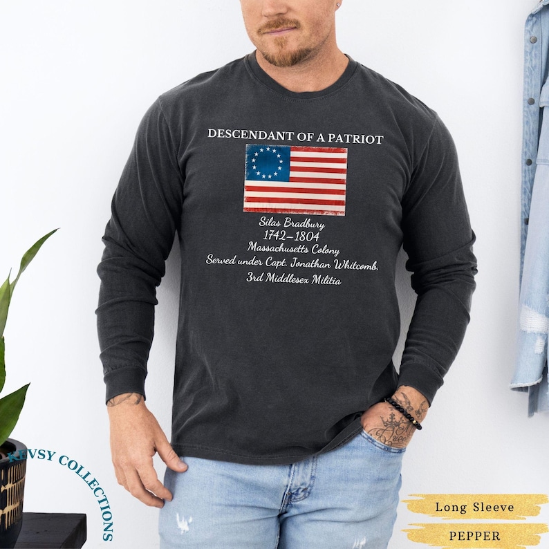 Custom Descendant of a Patriot Tshirt, Daughters of the American ...