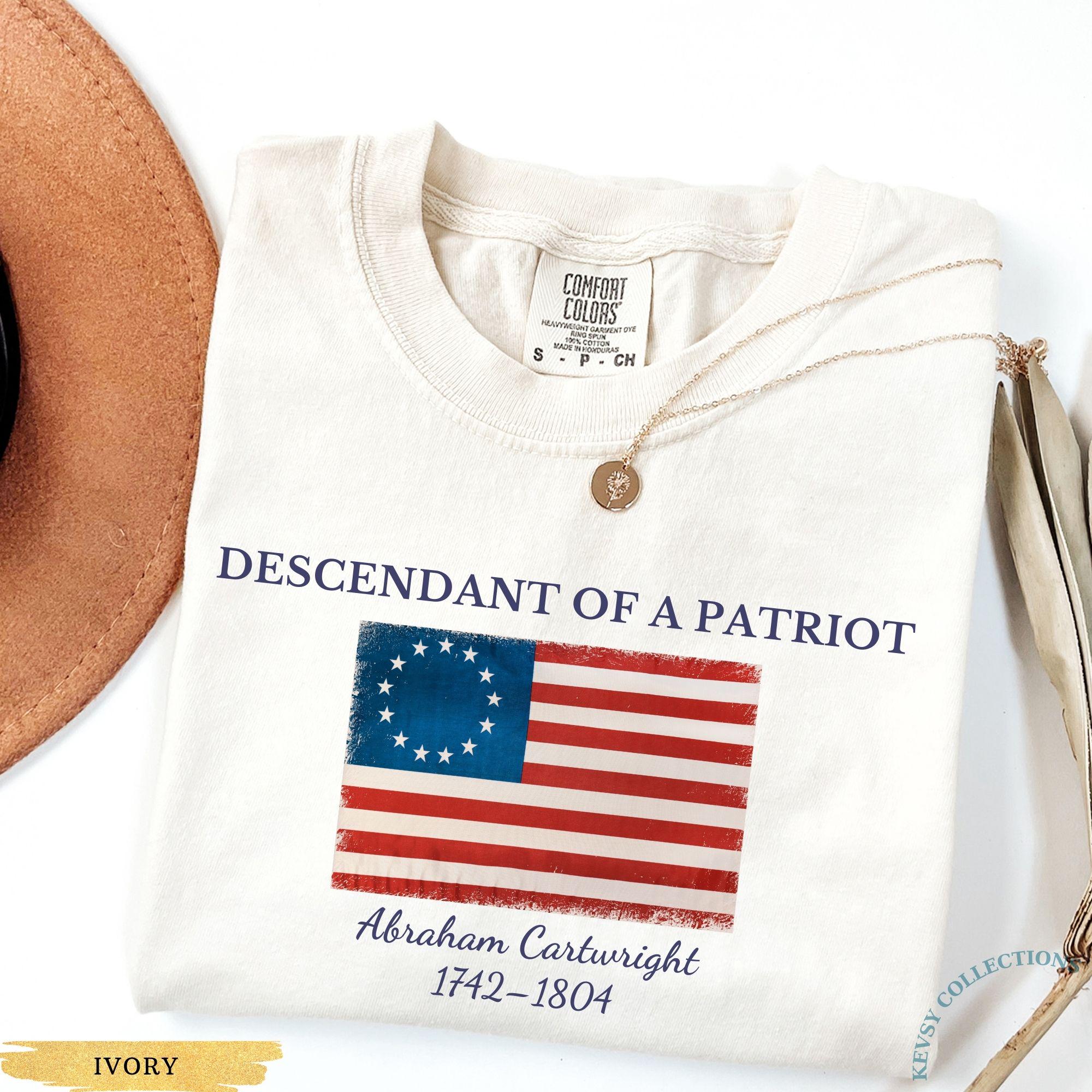 Custom Descendant of a Patriot Tshirt, Daughters of the American ...