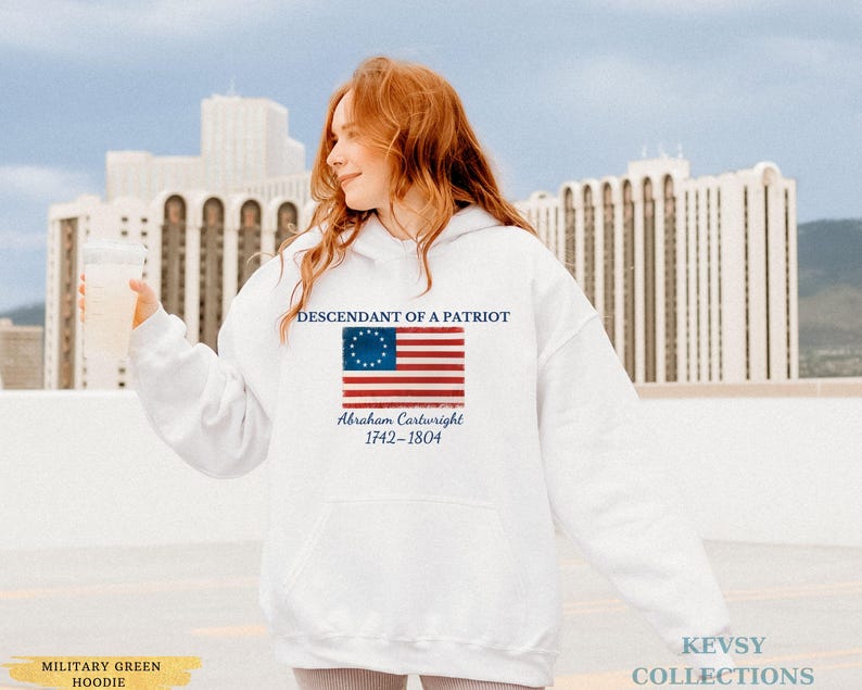 Custom Descendant of a Patriot Sweatshirt, Daughters of the American ...