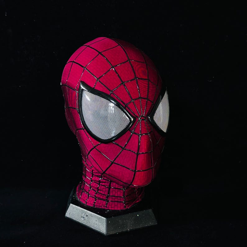 Custom Spider-man 2 Mask-andrew Garfield Cosplay Mask,handmade Custom ...