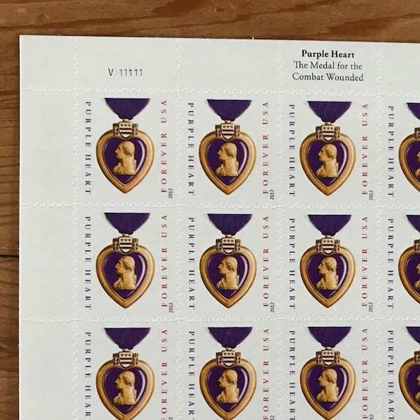 Purple Stamps - Etsy