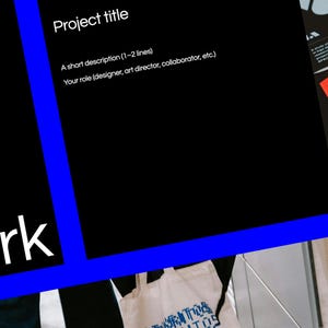 Clean & Minimal Design Portfolio Template | Keynote Presentation for ...