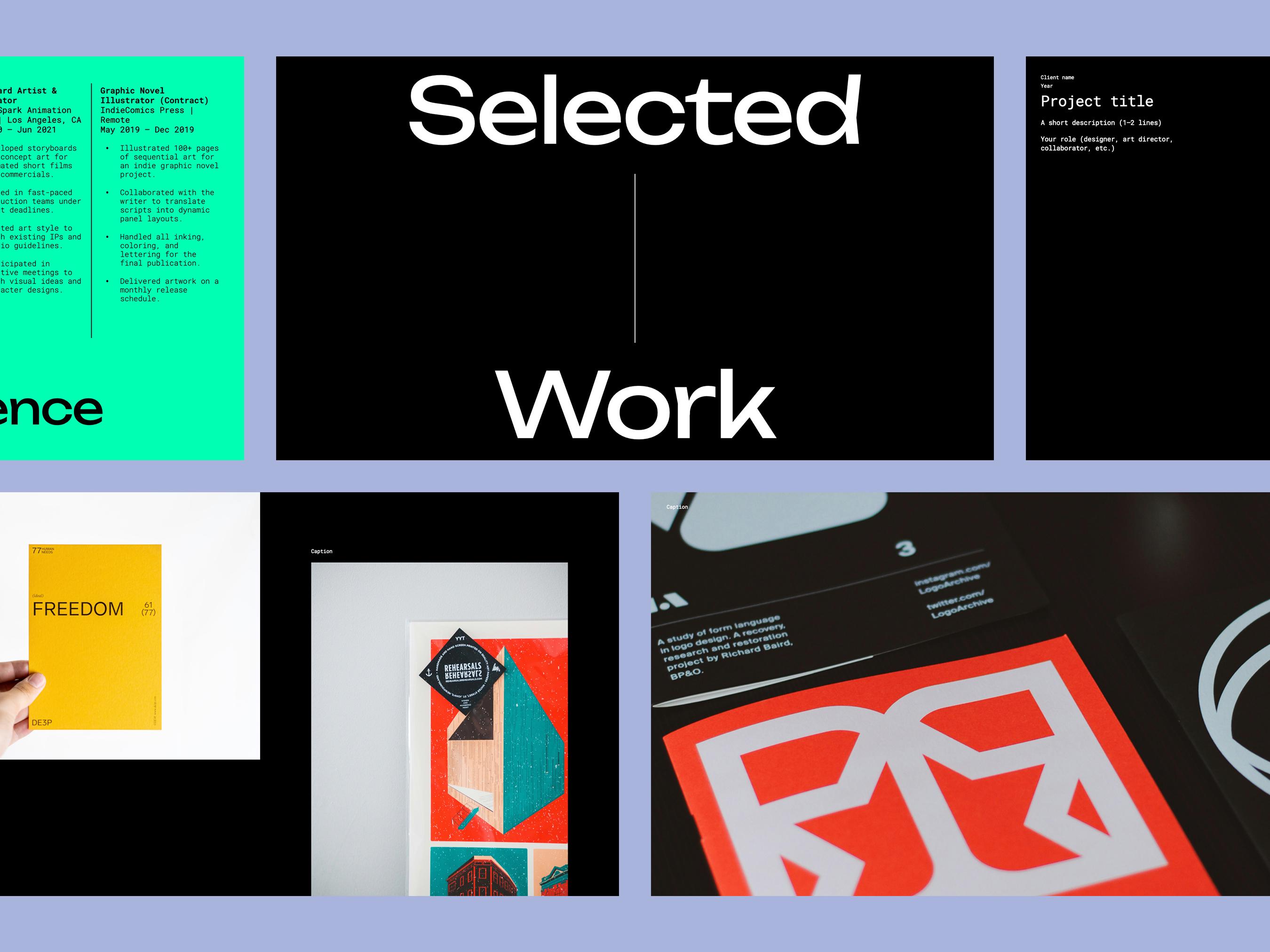 Clean Visual Portfolio Keynote | Contemporary Template for Designers - Etsy