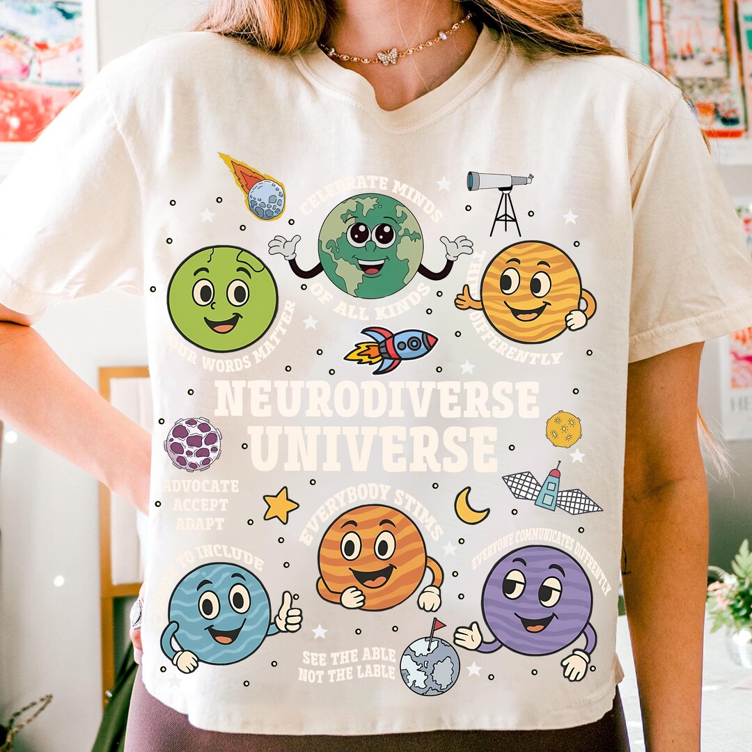 Neurodiverse Universe Png, Instant Download Neurodiverse Universe Png ...