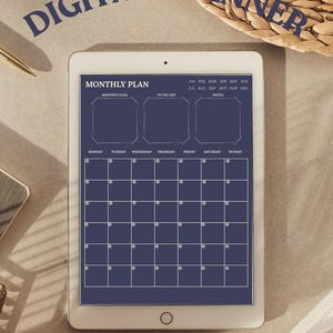 Minimalist Digital Planner 2025, Undated, Portrait & Landscape ...