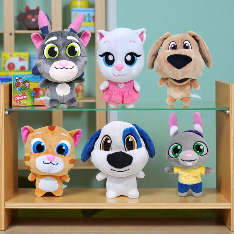 Talking Tom Plush - Etsy