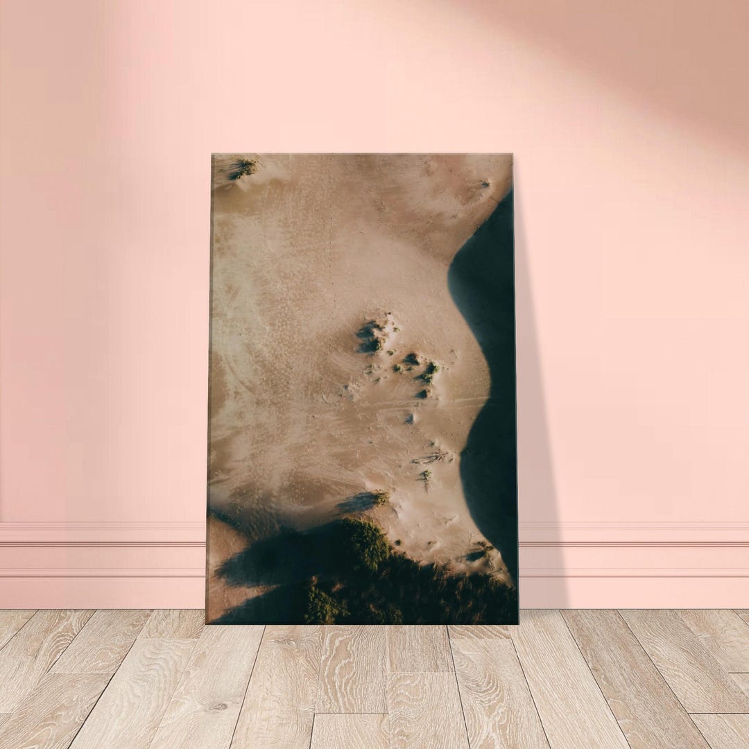 Oasis - Unframed Canvas Desert Landscape Art Wall Decor - Etsy