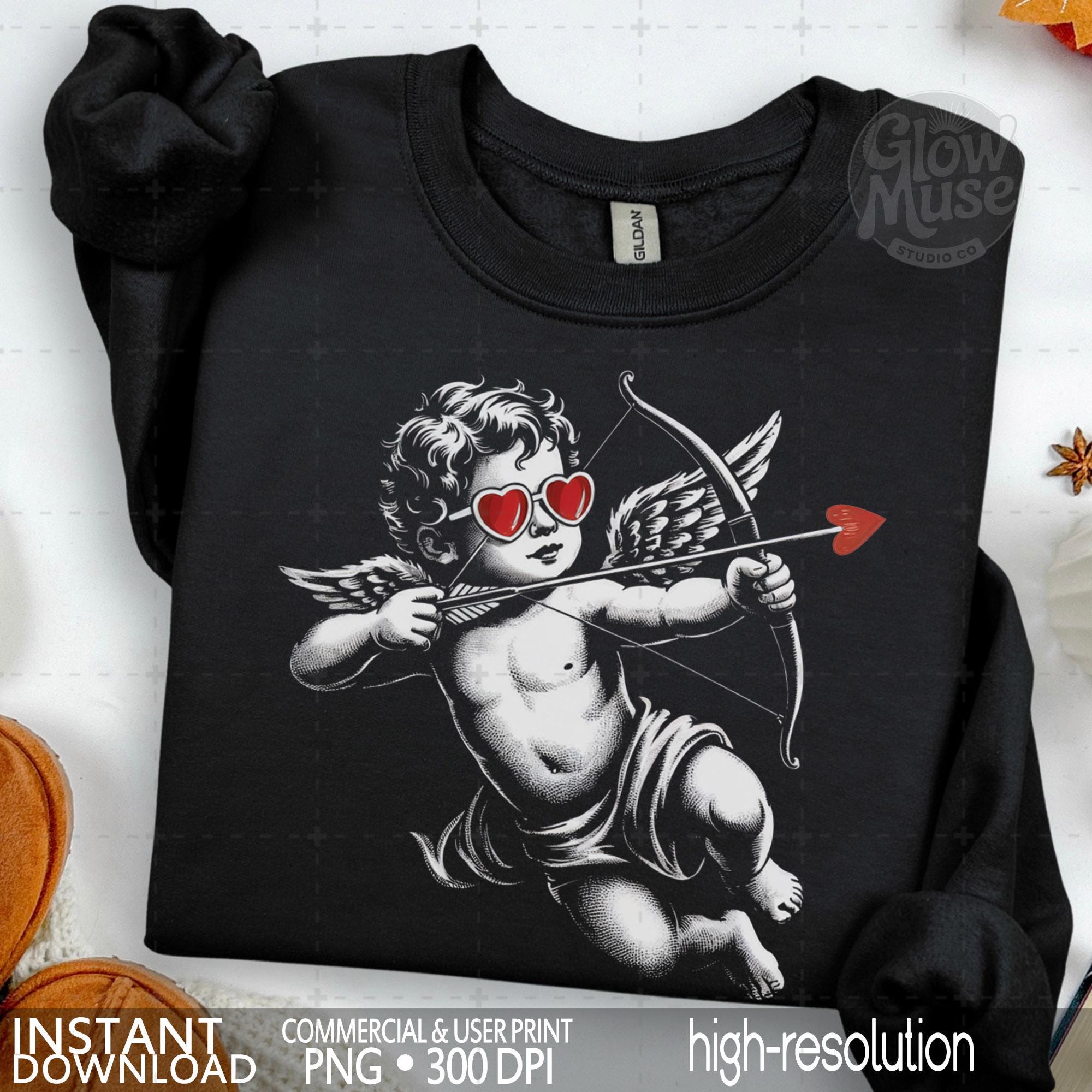 Halftone Cupid PNG, Pixel Art Cupid, Print Screen Cupid Png, Trendy ...