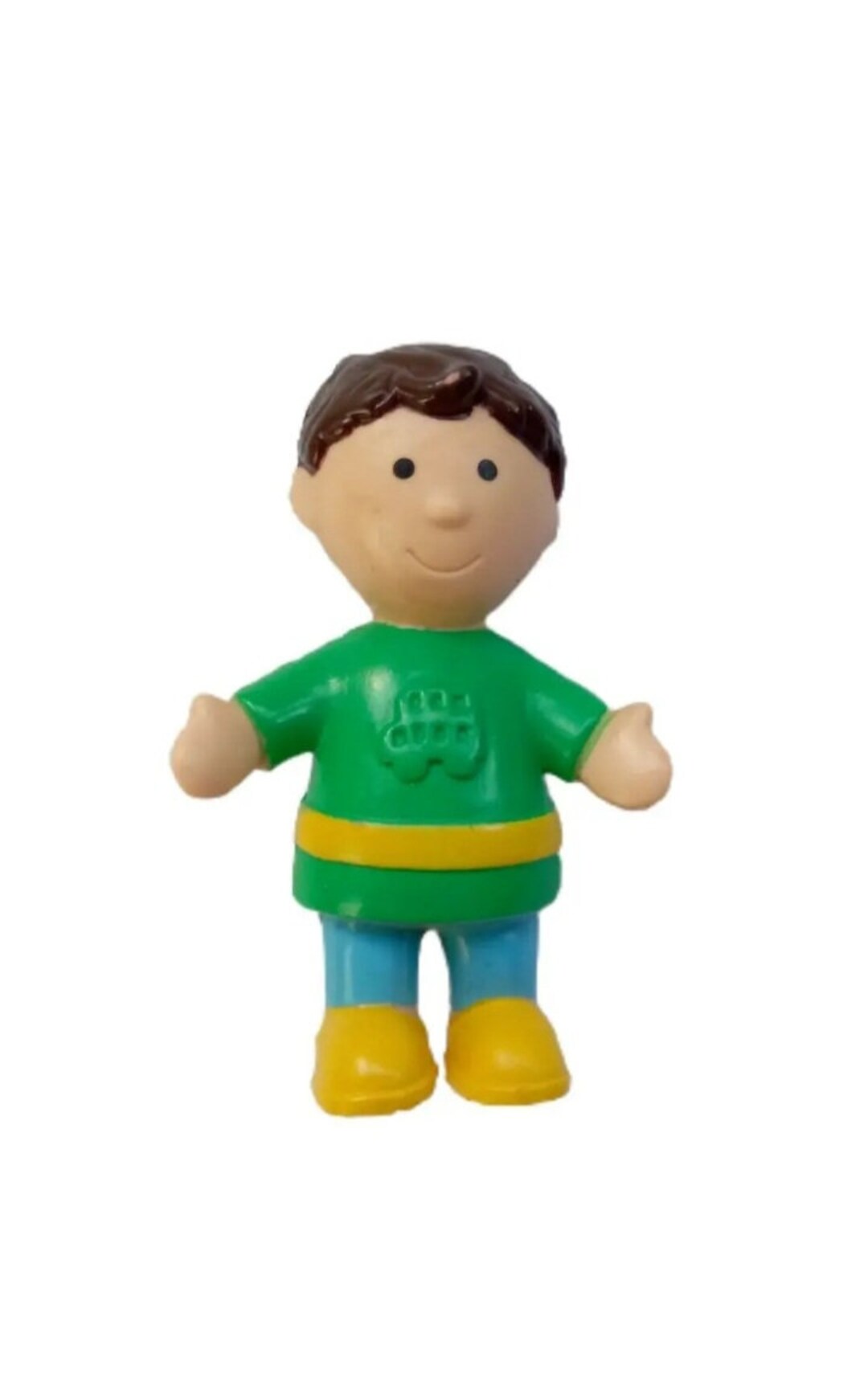 Vintage 1980s Bluebird Big Red Bus Playset Preschool Figure Son in ...