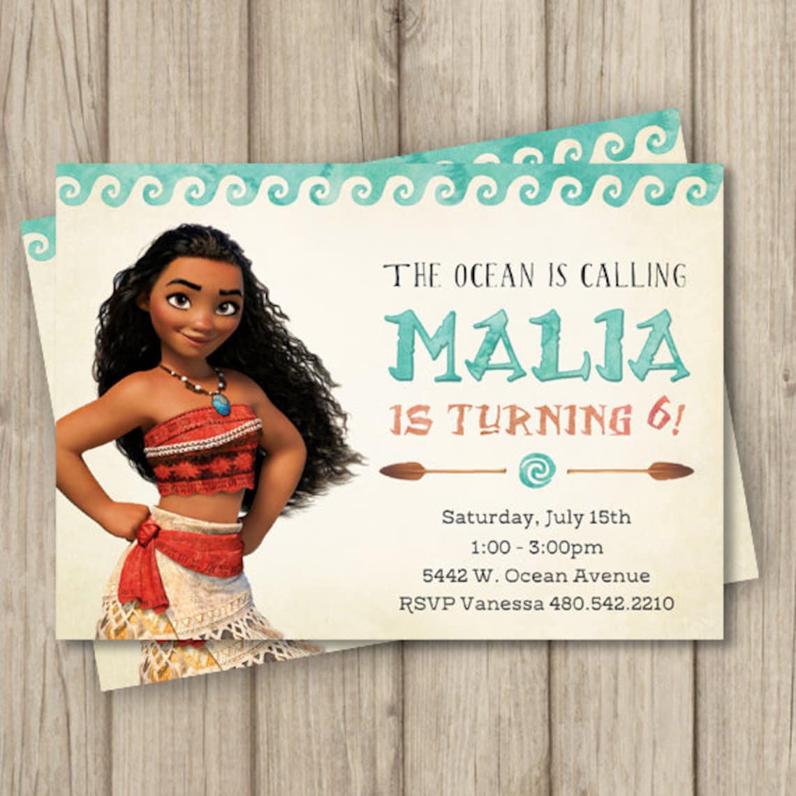 MOANA BIRTHDAY BANNER, Printable Moana Banner Happy Birthday, Moana ...