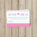 DIAPER RAFFLE TICKET Baby Sprinkle Diaper Raffle Pink Theme - Etsy
