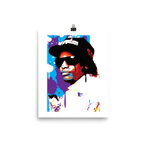 Eazy E Pop Wall Art Home Decor Print | Etsy