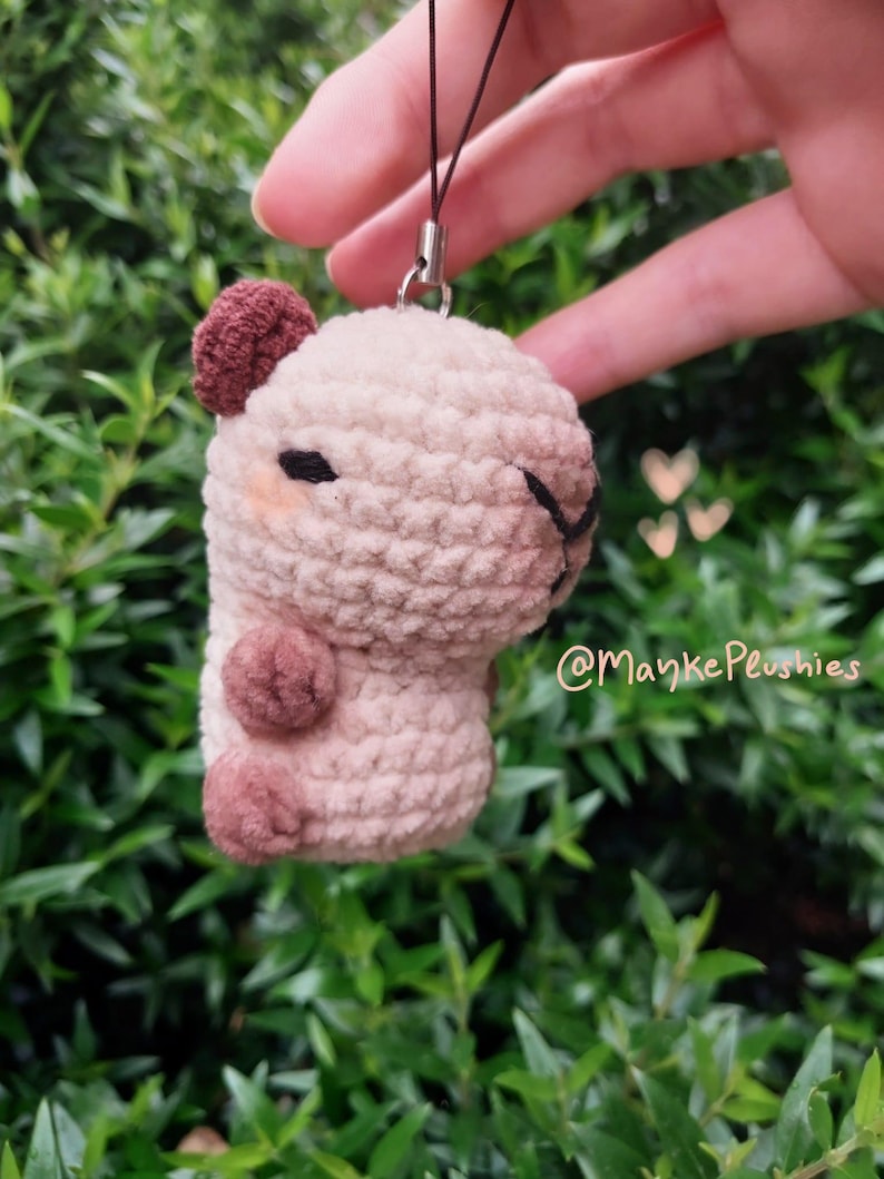 CROCHET PATTERN | Easy Low-sew Capybara Pattern Amigurumi | Instant ...