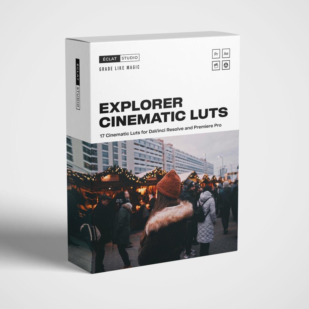 Explorer Luts – 17 Cinematic .CUBE Luts for Davinci Resolve | Travel ...