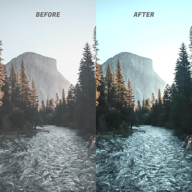 250+ Landscape & Nature Lightroom Presets – Vibrant Desktop Edits for ...