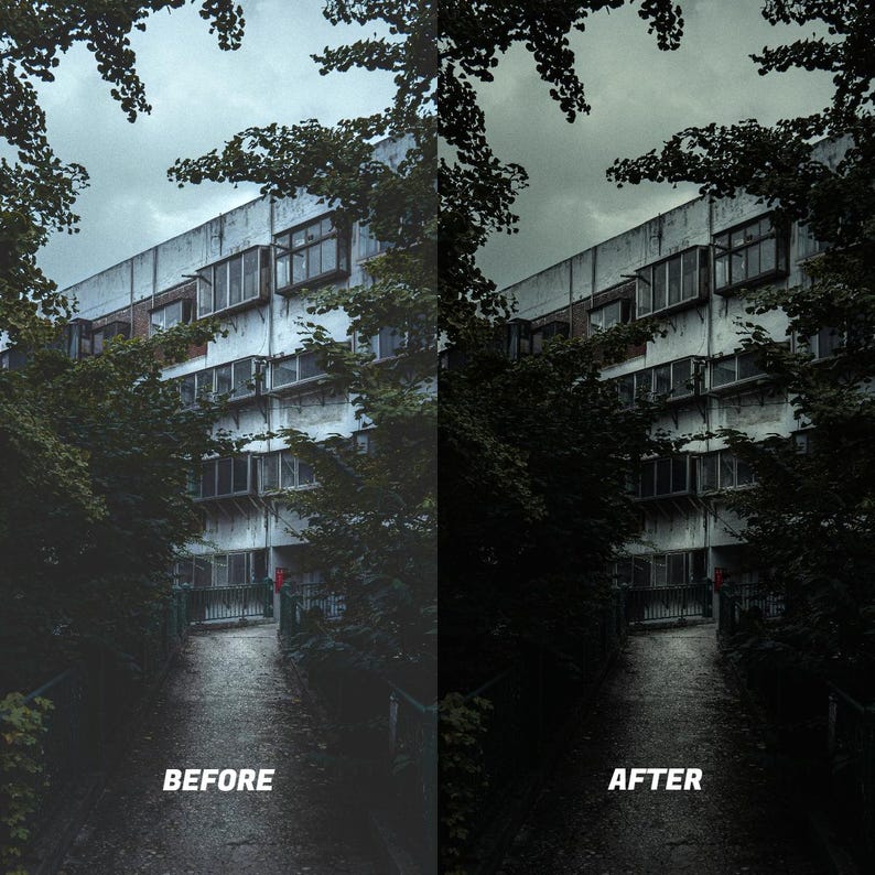10 Horror Luts: Cinematic Thriller Film Grading (davinci Resolve) - Etsy