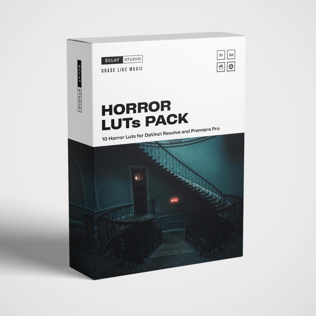 10 Horror Luts: Cinematic Thriller Film Grading (davinci Resolve) - Etsy
