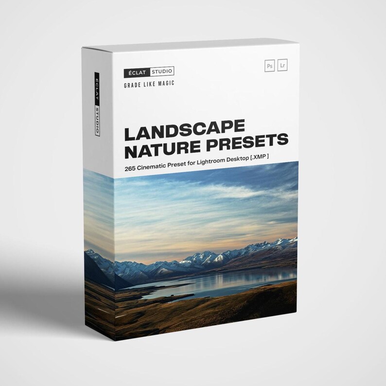 250+ Landscape & Nature Lightroom Presets – Vibrant Desktop Edits for ...