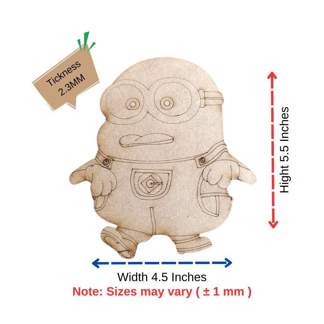 Set of 20 Cuddle Charm Bear MDF Cutouts | Wooden Bear Shapes for DIY ...