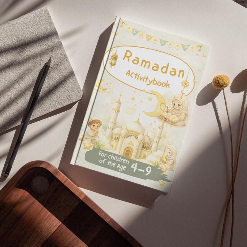 30-day Ramadan Activity Book for Kids Printable PDF | Daily Islamic ...