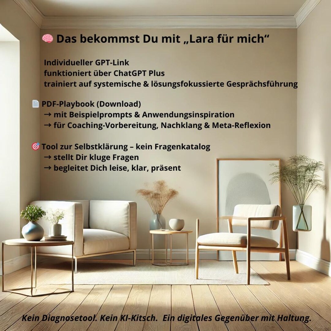 Lara for Me – Reflection GPT for Coaches | Digital Coaching Tool for ...