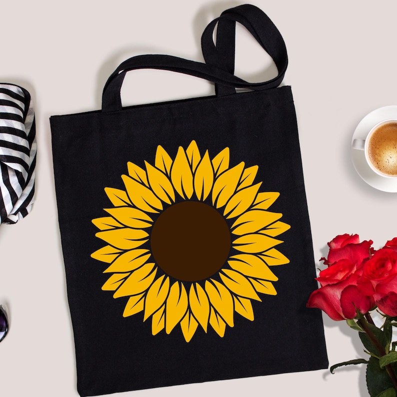 Sunflower SVG Bundle: Cricut & Silhouette Cut Files (digital Download ...
