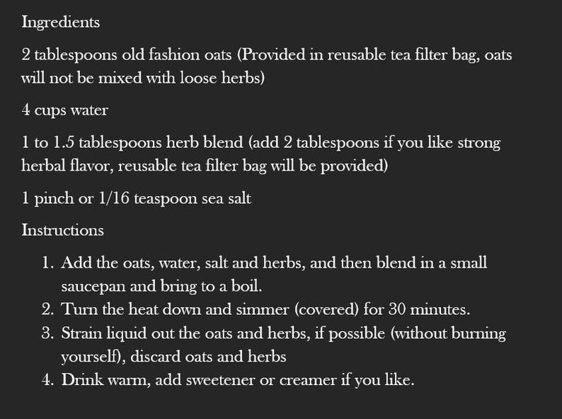 Hearth Ember Oat Herbal Tea –brings Warmth to Chilly Mornings With Its ...