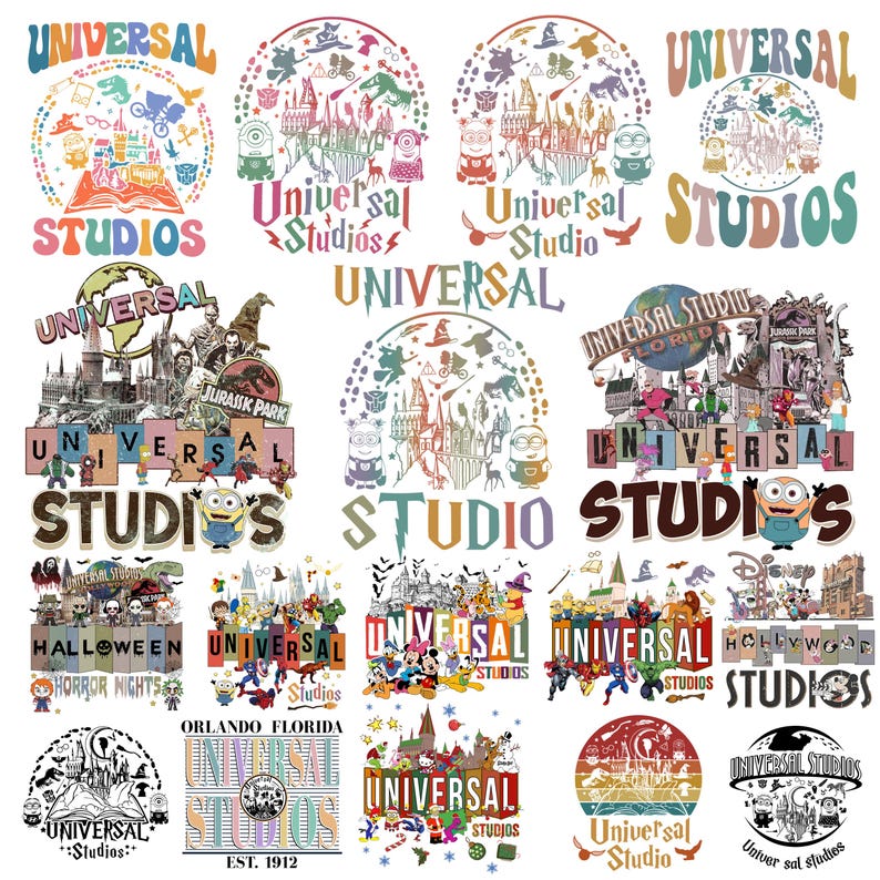 20+ Universal Studio 2025 Png Bundle, Universal Studios Trip, 2025 ...