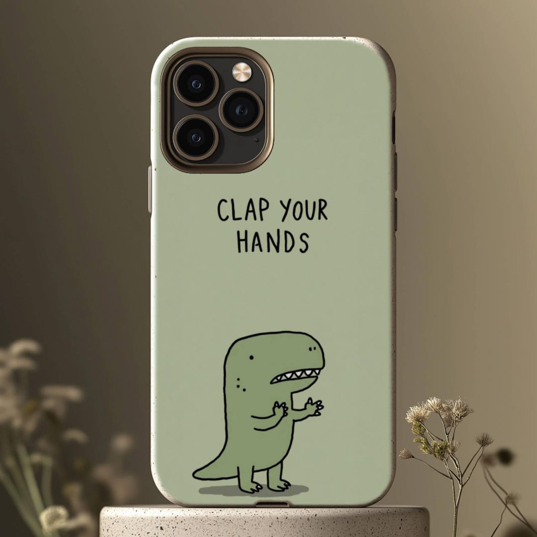 Phone Cases, Cute Dinosaur Design, Eco-friendly, Sustainable ...