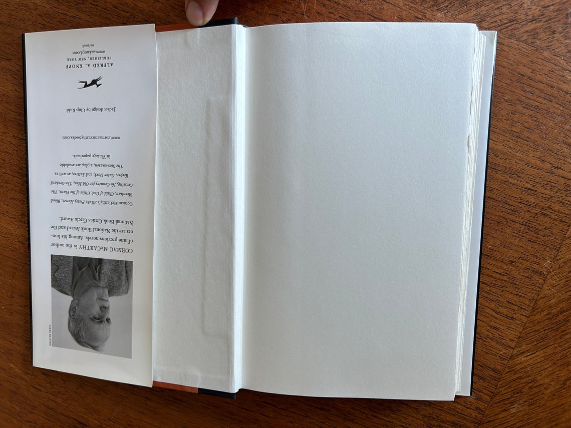 The Road by Cormac Mccarthy(hardcover) FIRST EDITION! - Etsy