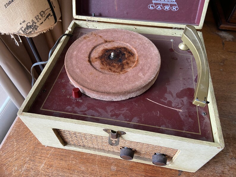 Mid-century Webcor Lark Portable Record Player - Etsy