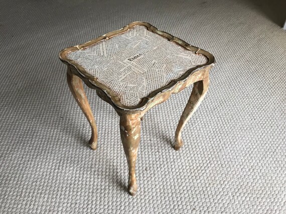 Jane Austin emma Accent Table - Etsy