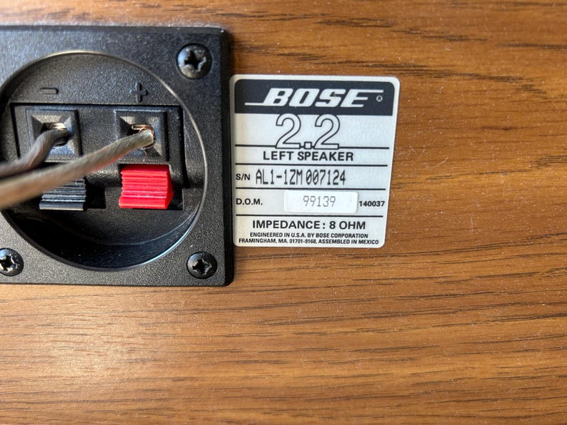Bose 2.2 Speakers Matched Pair See Video! Incredible Sound! - Etsy