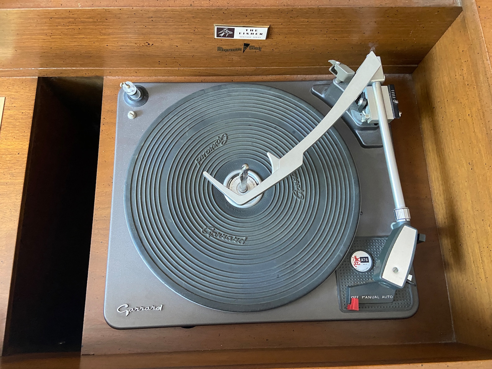 Mid-century Fisher Stereo Console W/garrard Turntable--local PICK-UP ...