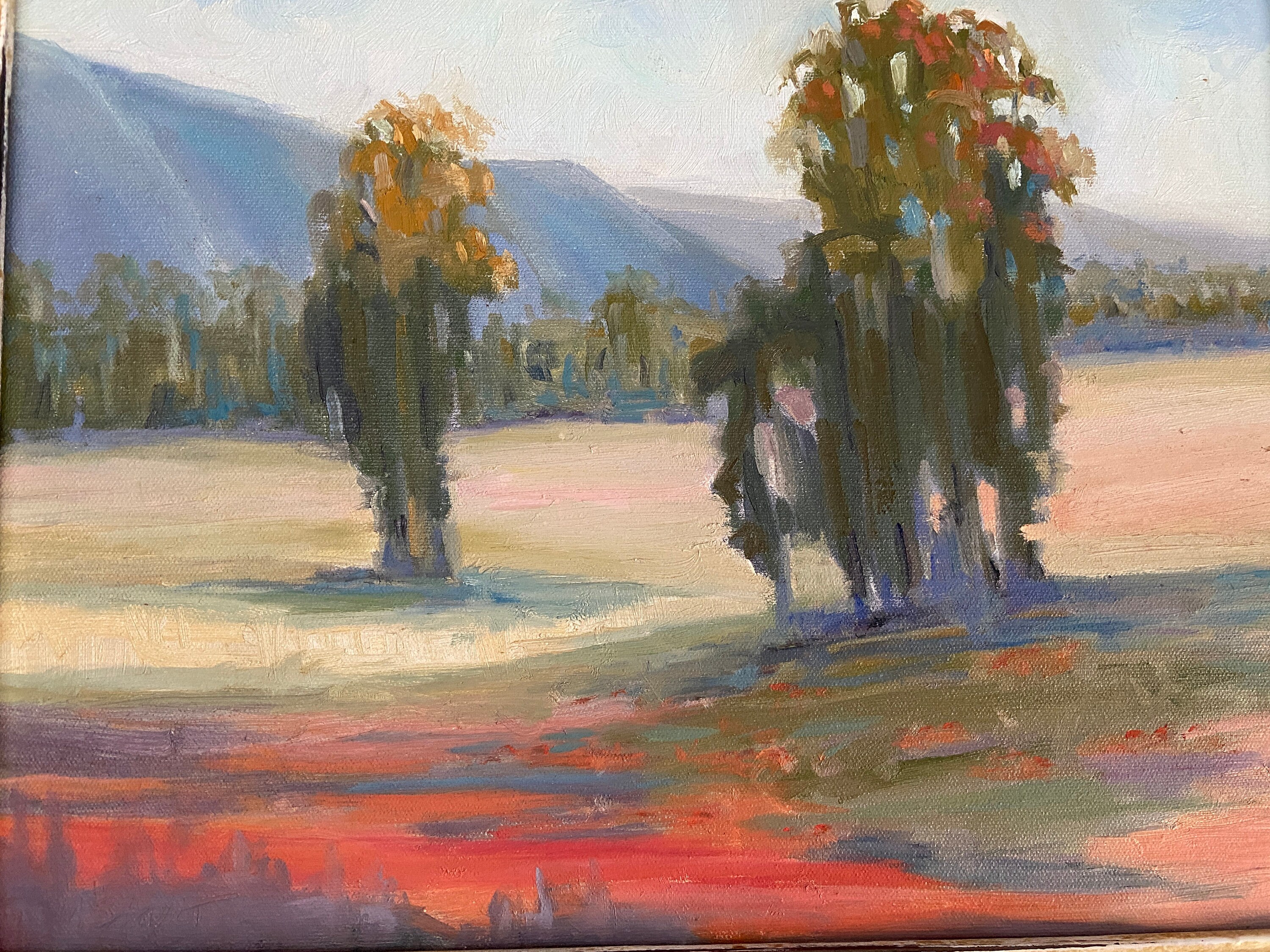 Michelle Burt, "together" Landscape Oil Painting Laguna Artist Signed ...