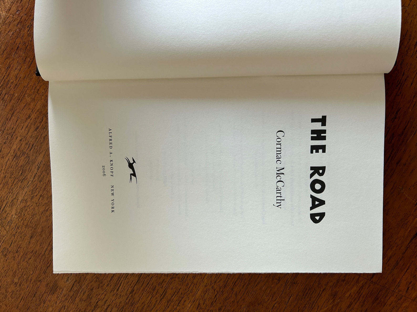 The Road by Cormac Mccarthy(hardcover) FIRST EDITION! - Etsy