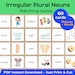 Irregular Plural Nouns Matching Game: Grammar Activity – Printable ...